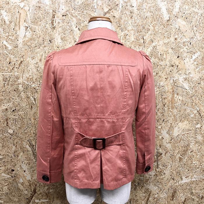 MINIMUM ミニマムミニマム 薄手 ジャケット 裏地付き ボタン留め パフスリーブ 長袖 2 ベイクドピンク レディース : Undo Rowa ヤフー店 - 通販 - Yahoo!ショッピング