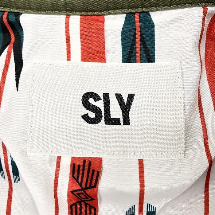 SLY スライ 2 レディース ベルテッド コート トレンチコート 裏地がネイティブ柄 表地は無地 ラグラン 長袖 綿100% グリーンカーキ 緑系 : Undo Rowa ヤフー店 - 通販 ...