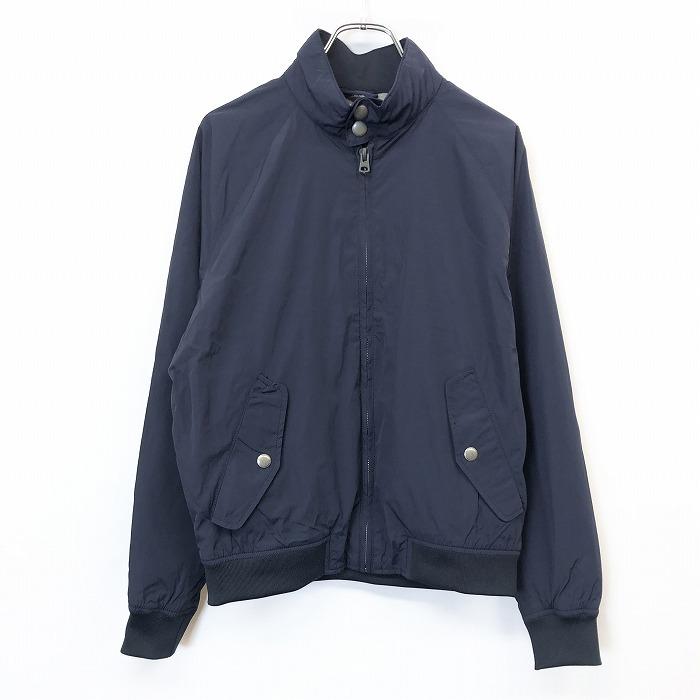 GAP ギャップ 【新品】GAP ジップアップ ジャケット ブルゾン ボーダー柄の鹿の子裏地付き ラグラン 長袖 ナイロン100% XS ネイビー 紺 メンズ : Undo Rowa ヤフー店 ...
