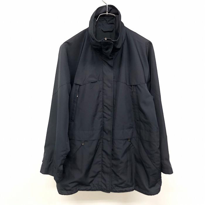 SANYOCOAT サンヨーコート SANYO COAT 三陽商会 薄手 ジャケット ドットボタン×ジップ留め メッシュ裏地 長袖 ポリ100 ...