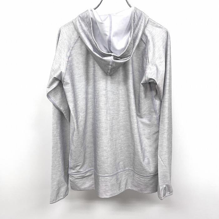 ICEPARDAL（アイスパーダル） 【新品】ICEPARDAL 薄手 ラッシュガード ダブルジップ パーカー ジャケット 長袖 ポリなど L 杢グレー レディース 女性 : Undo ...