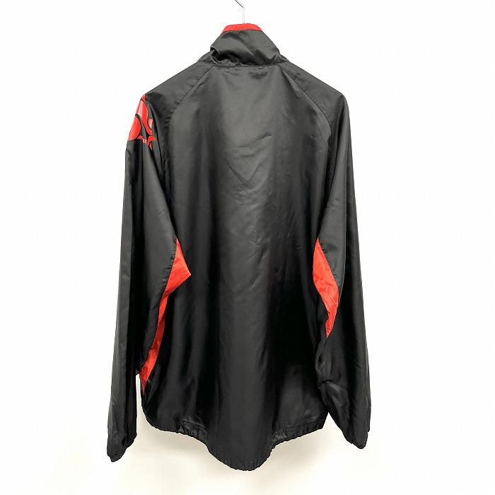 le coq sportif ルコックスポルティフ O XL メンズ 男性 薄手 ジップジャケット ブルゾン メッシュ裏地 長袖 ポリ100% ブラック×レッド系 : Undo Rowa ...