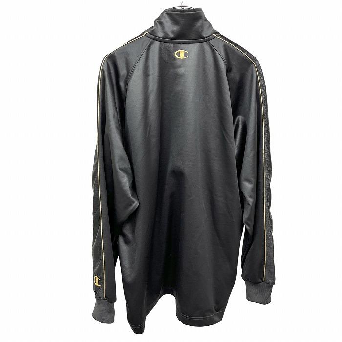 チャンピオン ジャケット ジップアップ 長袖 袖にパイソン柄 スネーク 蛇 ハイネック ラグラン ポリ100% M ブラック 黒×ゴールド メンズ :BL05023:Undo Rowa ヤフー ...