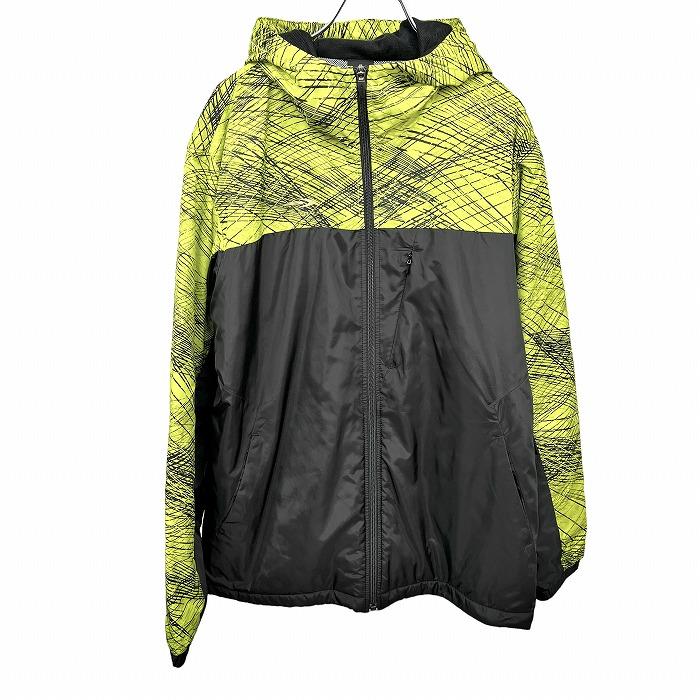 TIGORA ティゴラ ゴルフ 少し薄手 中綿 パーカー ジャケット 微起毛裏地 長袖 ハイネックフード ポリ100% L イエロー 黄×黒 メンズ : Undo Rowa ヤフー店 - 通販 ...