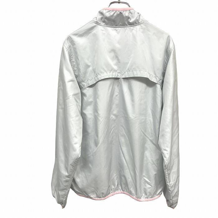 le coq sportif 薄手 ジャケット メッシュ裏地 長袖 ハイネック ポリ100% O XL LL ピンク ピンク×ブルーグレー系×ホワイト レディース : Undo Rowa ...