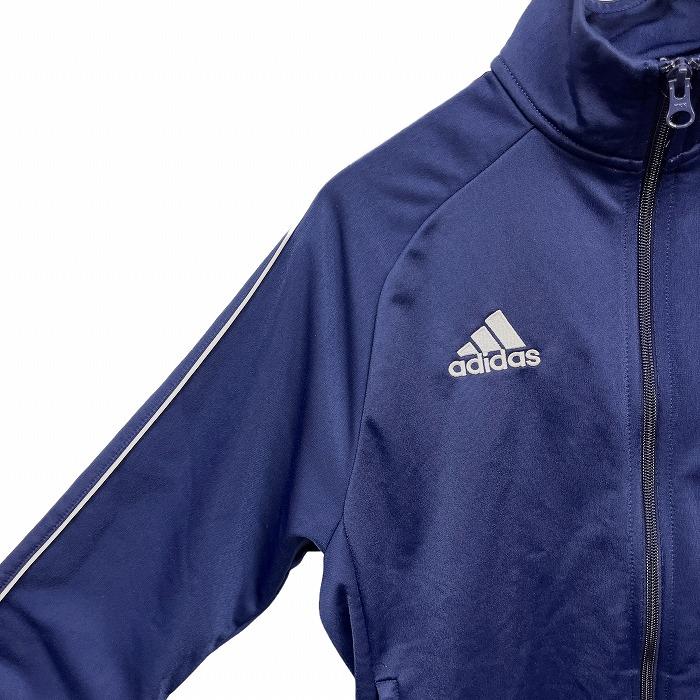 adidas アディダス ジャージジャケット トラックジャケット 内側が微起毛 ラグラン 長袖 ハイネック 刺繍 ポリ100% S ブルー 青 レディース : Undo Rowa ヤフー店 ...