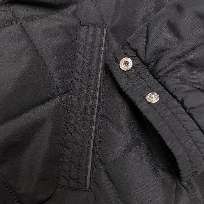 ヒロミチナカノ ゴルフ hiromichi nakano golf 中綿入り キルティングジャケット ハイネック フルジップ 長袖 刺繍 ポリ100% L 黒 メンズ : Undo Rowa ...