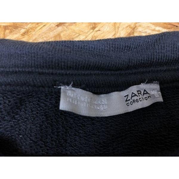 ZARA ザラ COLLECTION カットソー 裏毛 レイヤード風スリーブ 無地 ラグラン 長袖 S(EUR) スモーキーグレー レディース : Undo Rowa ヤフー店 - 通販 ...