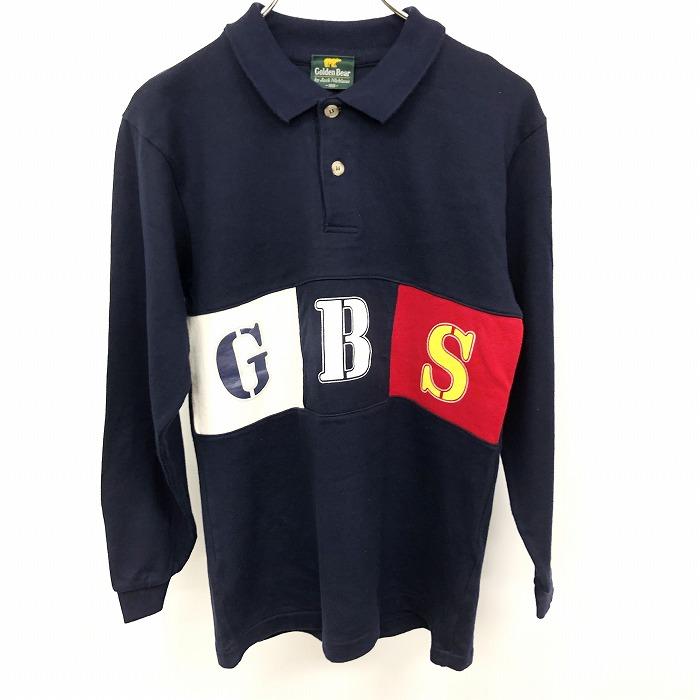 Golden Bear ゴールデンベア ゴルフ ポロシャツ ロゴプリント Golden Bear ゴールデンベア ゴルフ ポロシャツ ロゴプリント