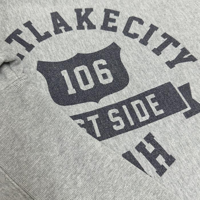 BEAMS HEART（ビームス ハート） スウェットシャツ トレーナー 裏毛 英字プリント 長袖 綿100% L ヘザーグレー 杢グレー×濃紺(黒？) メンズ : Undo Rowa ヤフー ...