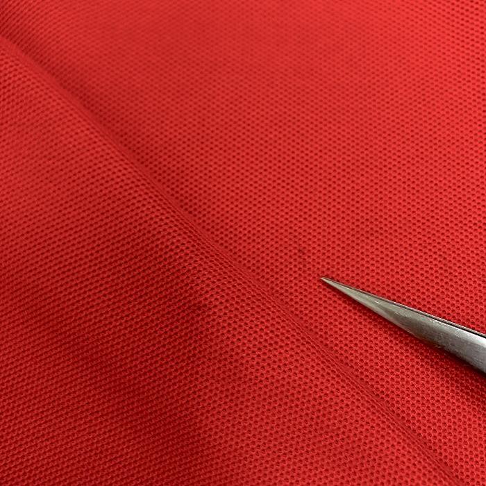 mikihouse ミキハウス L メンズ ポロシャツ カットソー 鹿の子 両面ロゴプリント 英字 文字 半袖 ショートスリーブ 日本製 - レッド 赤 :CS03329:Undo Rowa ...