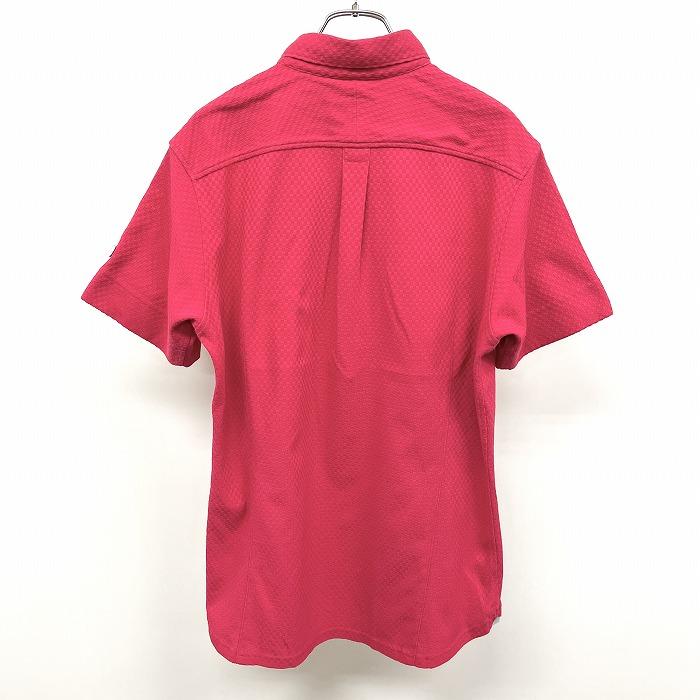 Callaway キャロウェイ L メンズ ゴルフ ポロシャツ ジャカードチェッカー柄 ボタンダウン ロゴ 半袖 綿×ポリ ピンク×ネイビー ピンク : Undo Rowa ヤフー店 - 通販 ...