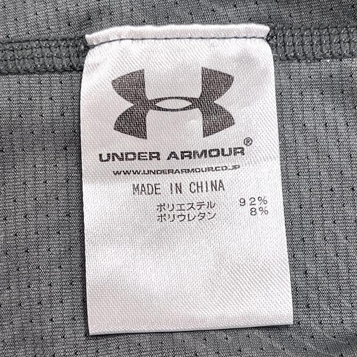 UNDER ARMOUR 薄手 タンクトップ メッシュ生地 ノースリーブカットソー ストレッチ ポリなど M ヘザーグレー系 レディース :CS03413:Undo Rowa ヤフー店 ...