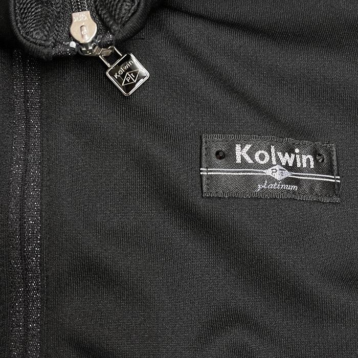 CONVERSE Kolwin ゴルフ カットソー ハーフジップ ハイネック パネルメッシュ 袖シースルー 半袖 ポリ100% M ブラック 黒 (一部ラメ) レディース : Undo ...