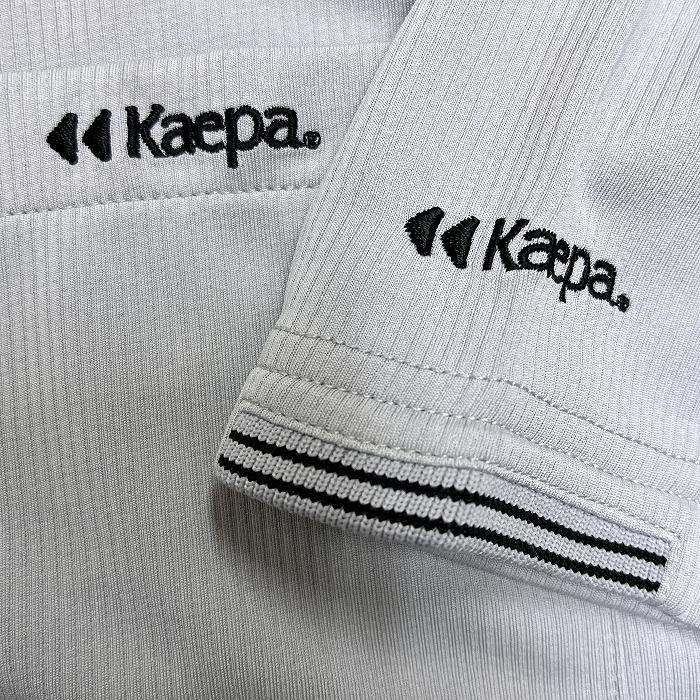 Kaepa ケイパ 【新品/訳アリ】KAEPA ハーフジップTシャツ スポーツ モックネック リブストライプ 半袖 ポリ100% 3L グレー グレー×黒×白 メンズ : Undo Rowa ...