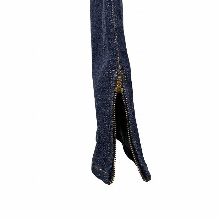 ヨークランド Yorkland デニム パンツ ジーンズ ジーパン 裾ジップ ストレッチ ストレート 綿×ポリウレタン 11AR L ブルー 青 レディース : Undo Rowa ヤフー店 ...
