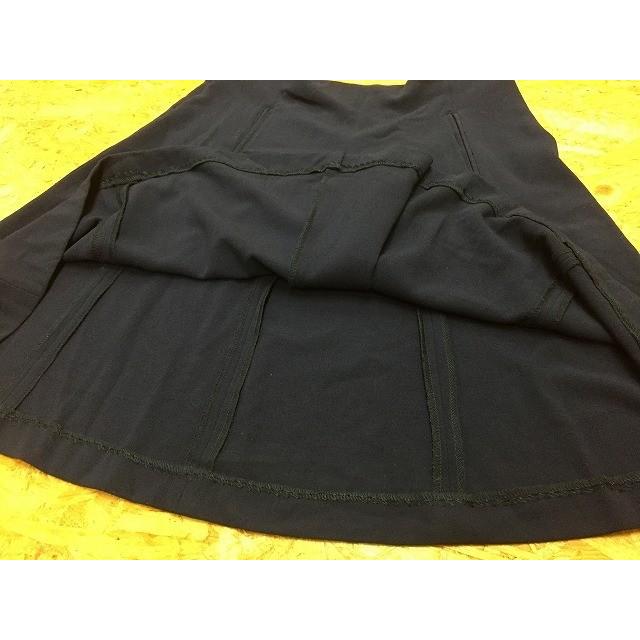 ZARA ザラベーシック BASIC フレアスカート 裏地無し サイドファスナー ひざ丈 Mサイズ ネイビー 紺 レディース : Undo Rowa ヤフー店 - 通販 - Yahoo!ショッピング