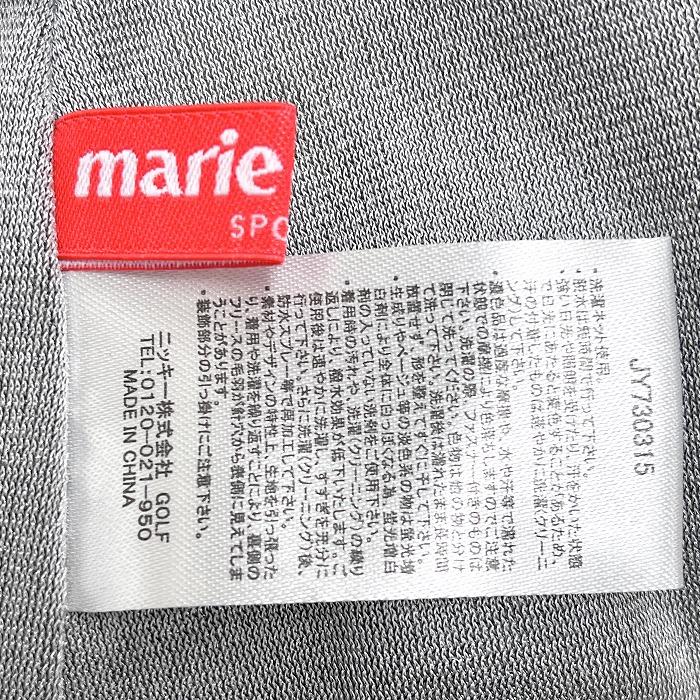 マリクレール スポール marie claire sport ゴルフ スカート 裏地付 千鳥格子のパンチング柄 ポリ100% L ホワイト 白×ベージュ レディース :LS01158:Undo ...