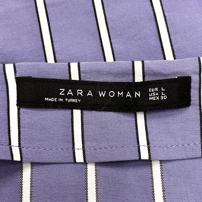 ZARA WOMAN ザラウーマン L レディース ポンチョチュニック 飾りの袖 ロングテール 裏地無し - ネイビー×ホワイト×ブラック 紺 : Undo Rowa ヤフー店 - 通販 ...