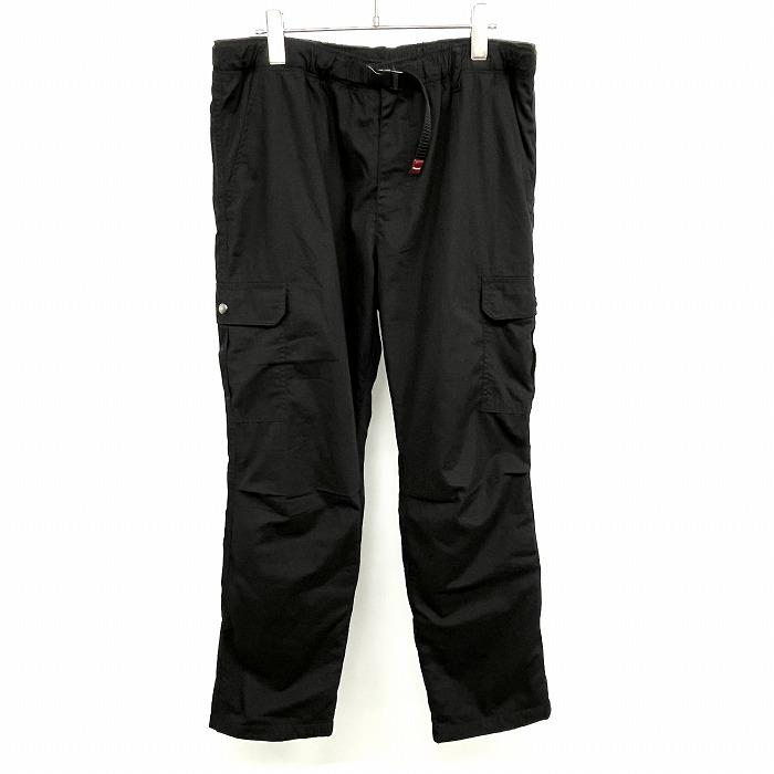 CONVERSE コンバース XL メンズ カーゴパンツ チェック柄のフリース裏地 テーパード ウエストにゴムとベルト ジップフライ ポリ×綿 黒 : Undo Rowa ヤフー店 - 通販 ...