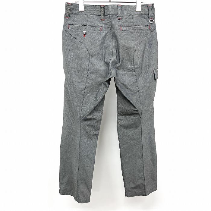 le coq sportif ルコックスポルティフ ゴルフ ストレートパンツ Dリング付き ロゴ刺繍 綿×ポリ 79 ネイビー系×レッド 紺系 メンズ 男性 : Undo Rowa ヤフー店 ...