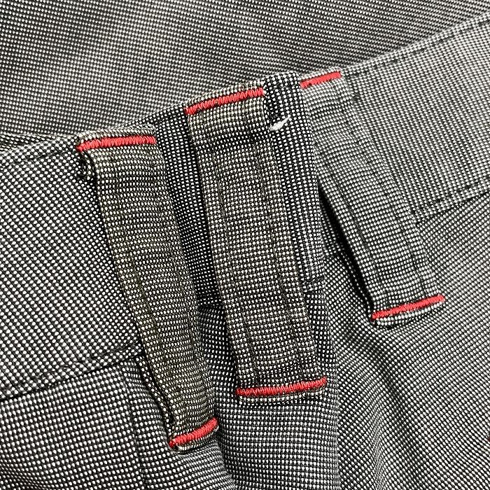 le coq sportif ルコックスポルティフ ゴルフ ストレートパンツ Dリング付き ロゴ刺繍 綿×ポリ 79 ネイビー系×レッド 紺系 メンズ 男性 : Undo Rowa ヤフー店 ...