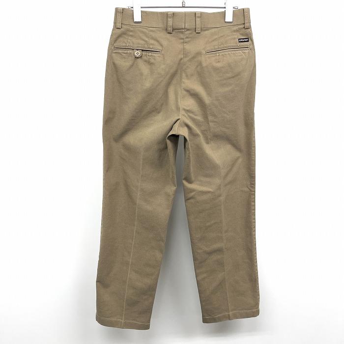 ニジュウサンクスポーツ 23区 SPORT テーパードパンツ 2タック ジップフライ 綿×ポリエステル×ポリウレタン 79 ベージュカーキ メンズ :PL05123:Undo Rowa ヤフー ...