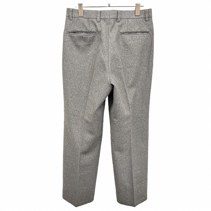 Trucker トラッカー 若干厚手 ゴルフ パンツ 無地 2タック 僅かにテーパード ジップフライ 日本製 ポリ100% 79 ヘザーグレー メンズ : Undo Rowa ヤフー店 ...