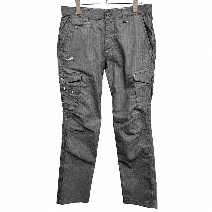 ティゴラ TIGORA ゴルフ カーゴパンツ ヘリンボーン ひざが立体裁断 ストレート 綿×ポリエステル×ポリウレタン 79 ヘザーグレー メンズ : pl05630 : Undo Rowa ...