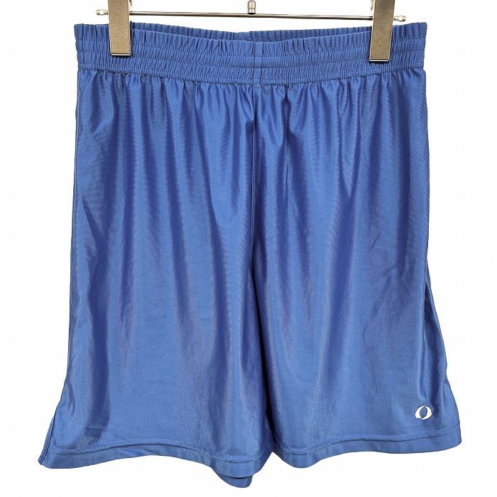 IGNIO イグニオ 薄手 スポーツショーツ ショートパンツ ハーフパンツ ウエストにゴムと紐 ロゴプリント ポリ100% M ブルー 青 メンズ : Undo Rowa ヤフー店 - 通販 ...