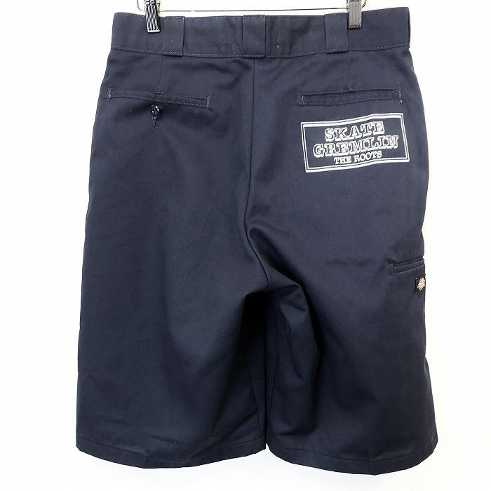 MAGIC NUMBER MAGICNUMBER × Dickies マジックナンバー×ディッキーズ 32 メンズ テーパードショーツ ショートパンツ ハーフパンツ ネイビー 紺 : Undo ...
