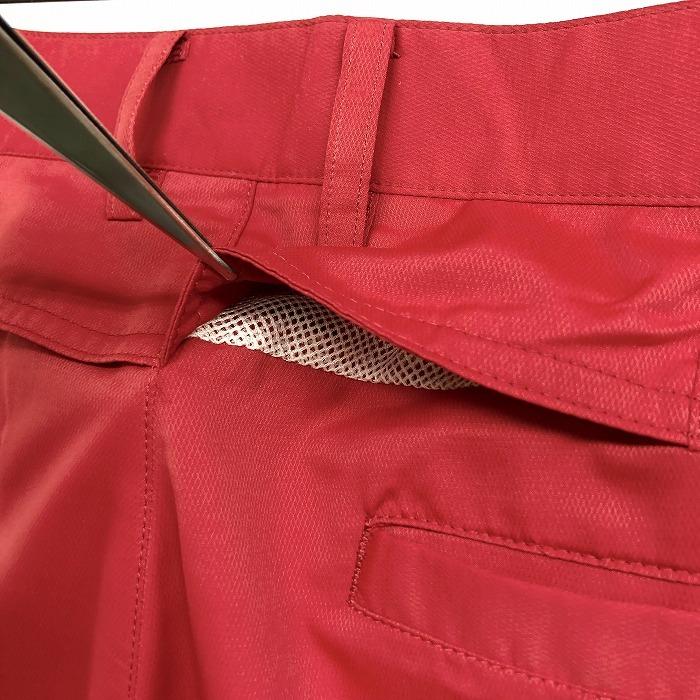 adidas アディダス 79 メンズ 男性 厚手 ゴルフ テーパードショーツ ショートパンツ ハーフパンツ メッシュポケット ポリ100% レッド 赤 : Undo Rowa ヤフー店 ...