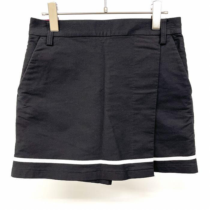 コルウィン Kolwin ゴルフ キュロットパンツ ラップスカート風 綿×レーヨン×ポリウレタン M 9 ブラック×ホワイト×ピンク 黒 レディース : ps02335 : Undo Rowa ...