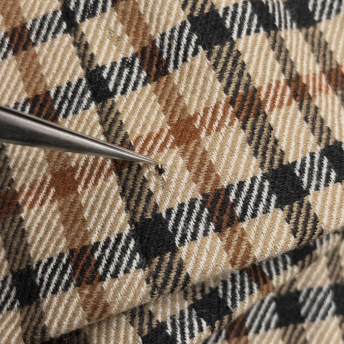 DAKS ダックス ENGLAND キュロットパンツ 裾フレア チェック ウール×ナイロン(裏地：キュプラ100%) 60-88 ブラウン 茶×黒×白 レディース : Undo Rowa ...