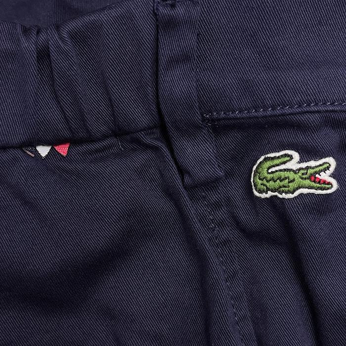 LACOSTE L!VE ラコステライブ カーゴショーツ ショートパンツ ハーフパンツ ワニ ウエストゴム 綿×ポリウレタン 40 ネイビー 紺 メンズ : Undo Rowa ヤフー店 ...