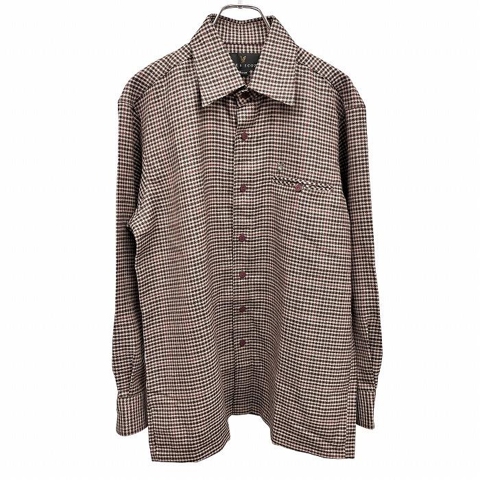 LYLE&SCOTT（ライルアンドスコット） シャツ チェック 長袖 鳥の刺繍