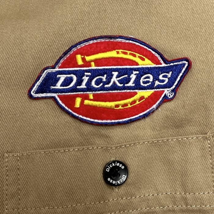 Dickies ディッキーズ ワークシャツ チノシャツ レギュラーフィット 両胸ポケット 半袖 ロゴパッチ ポリ×綿 L ベージュ メンズ : Undo Rowa ヤフー店 - 通販 ...