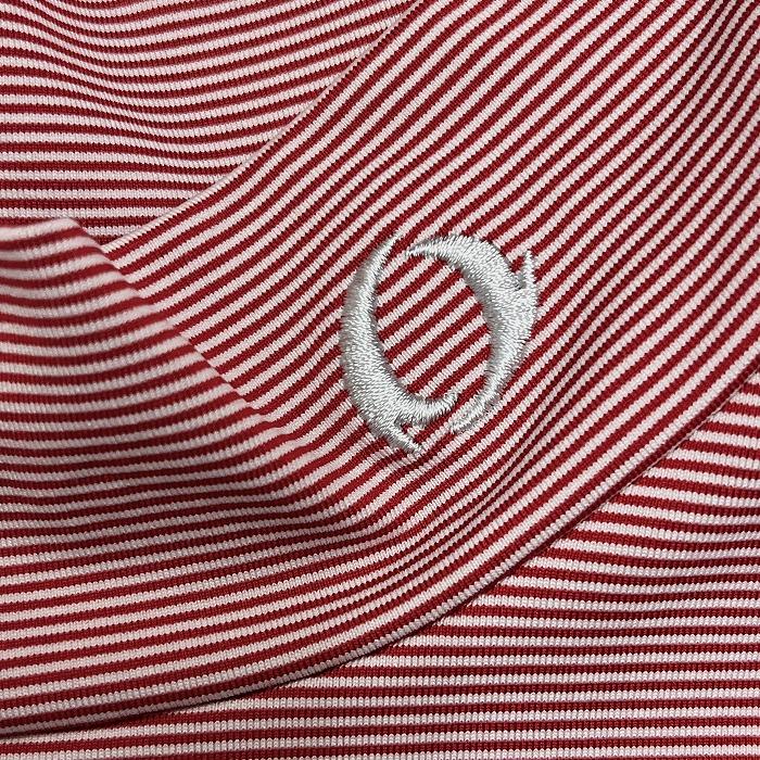 IGNIO イグニオ ゴルフ Tシャツ モックネック マイクロボーダー ストレッチ 長袖 ポリエステル×ポリウレタン L レッド 赤×白 メンズ : Undo Rowa ヤフー店 - 通販 ...