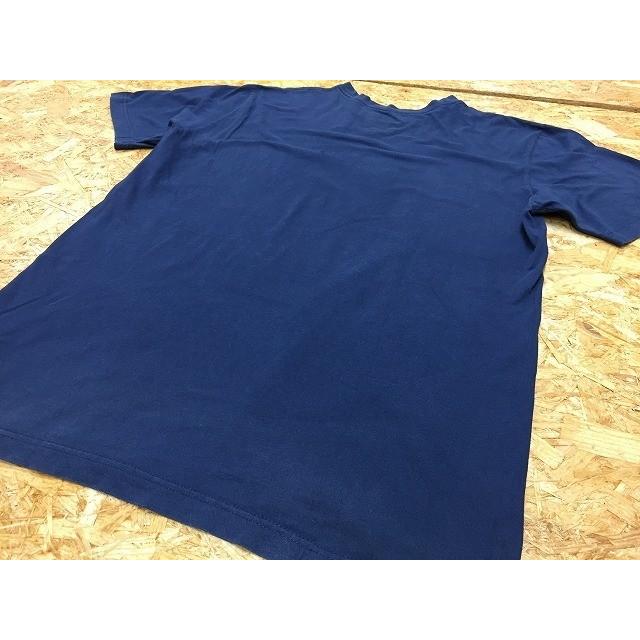 NIKE ナイキ Lサイズ メンズ Tシャツ STANDARD FIT 英字プリント 文字 丸首 半袖 カットソー 綿100% ネイビー 紺 :TS02700:Undo Rowa ヤフー店 ...