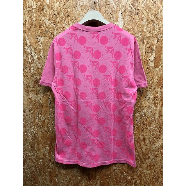 プーマ PUMA Tシャツ サークル柄 総柄 ロゴプリント クルーネック 丸首 ボックスカット カットソー 半袖 綿100% L ピンク レディース :TS03420:Undo Rowa ...