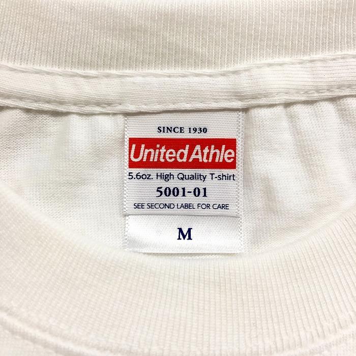 UNITED ATHLE - M メンズ Tシャツ 音楽 DREAMS COME TRUE ドリカムディスコ DOSCO prime シルバープリント 丸首 半袖 綿100% ホワイト 白 ...