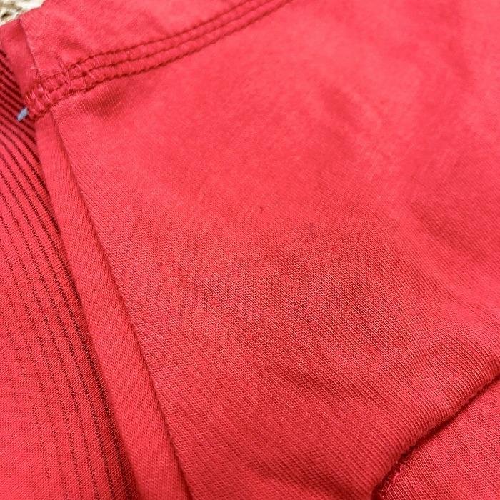 プーマ PUMA Tシャツ カットソー ロゴとボーダーのプリント DRY ドライ 丸首 半袖 綿×ポリ M オレンジレッド系 赤系 メンズ 男性 :TS04100:Undo Rowa ヤフー店 ...