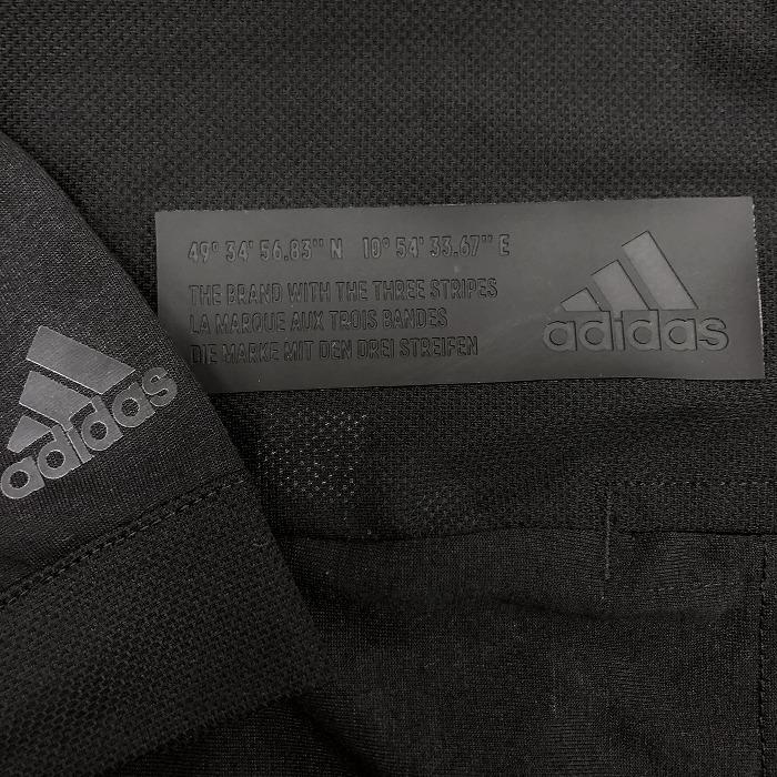 adidas アディダス L レディース(メンズ？) スポーツシャツ プラクティスシャツ 首元と後ろ身頃がメッシュ生地 半袖 ポリ100% ブラック 黒 :TS04209:Undo Rowa ...