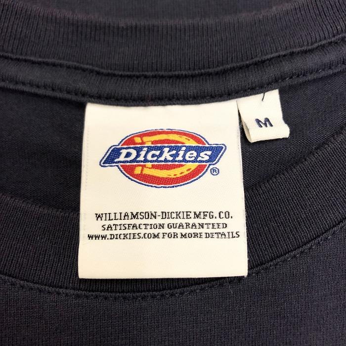 Dickies ディッキーズ Tシャツ 迷彩柄のロゴプリント 英字 文字 ツリーカモ 丸首 クルーネック 半袖 綿100% コットン M ネイビー 紺 メンズ : Undo Rowa ヤフー店 ...