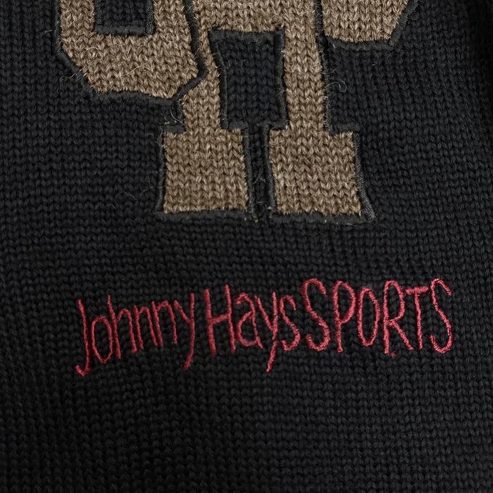 JHS Johnny Hays SPORTS ニット セーター ケーブル アラン 眉毛 JHS Johnny Hays SPORTS ニット セーター ケーブル アラン 眉毛