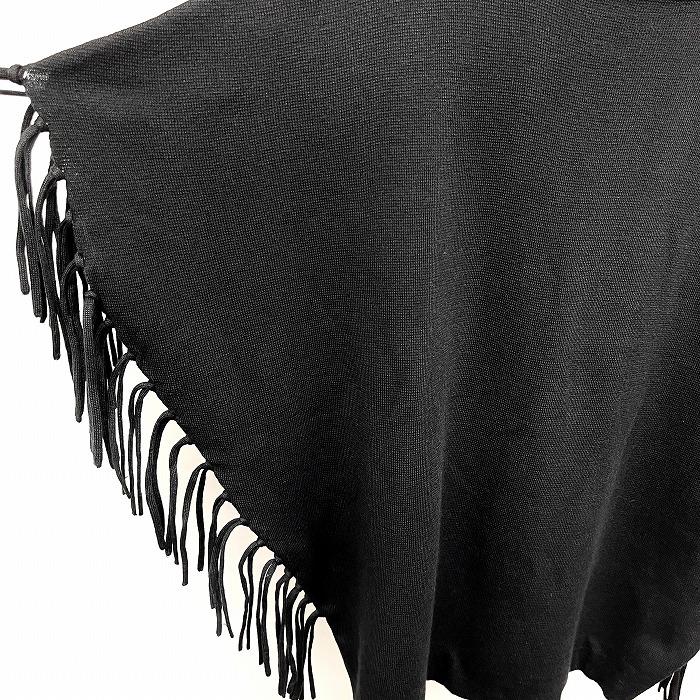 【新品】TRAFFIC BASIC STYLE プルオーバー モックネック サイドフリンジ キモノスリーブ ニット セーター 半袖 無地 38 黒 レディース : Undo Rowa ヤフー店 ...