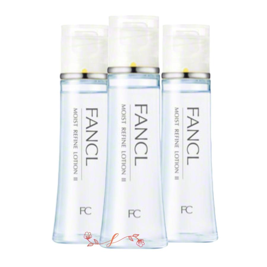 FANCL fancl ファンケルモイストリファイン 化粧液 II しっとり 30mL×3本（約90日分）化粧水 ローション 保湿 無添加化粧品 スキンケア 乾燥肌 基礎化粧品 正規品 ...