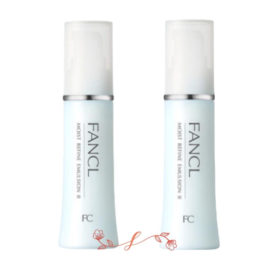 FANCL fancl ファンケルモイストリファイン 乳液 II しっとり30mL×2本（約60日分）乾燥肌 スキンケア 保湿乳液 ホホバオイル 保湿ミルク ファンケル 正規品 : une ...