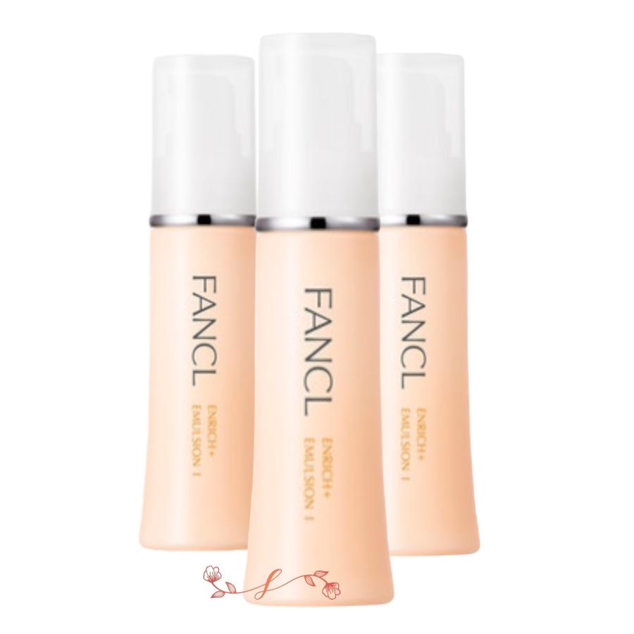 fancl ファンケルエンリッチプラス 乳液 I さっぱり ＜医薬部外品＞30mL×3本（約90日分）シワ改善 乾燥肌 エイジングケア しわ ナイアシンアミド 正規品 : 10008510 ...