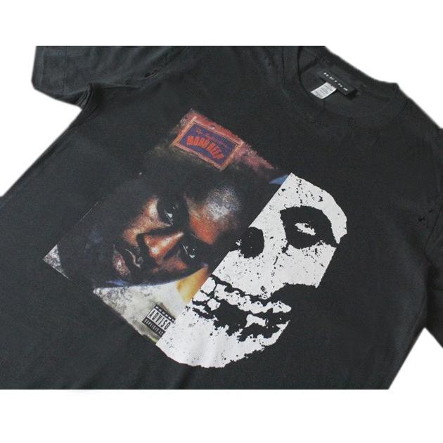 HEIRS (ヘアーズ) MOBB DEEP x MISFITS TEE (BLACK) ダメージ/ヴィンテージ/バンド/Tシャツ ...
